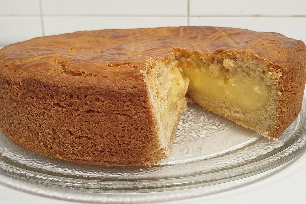 Receta de pastel vasco