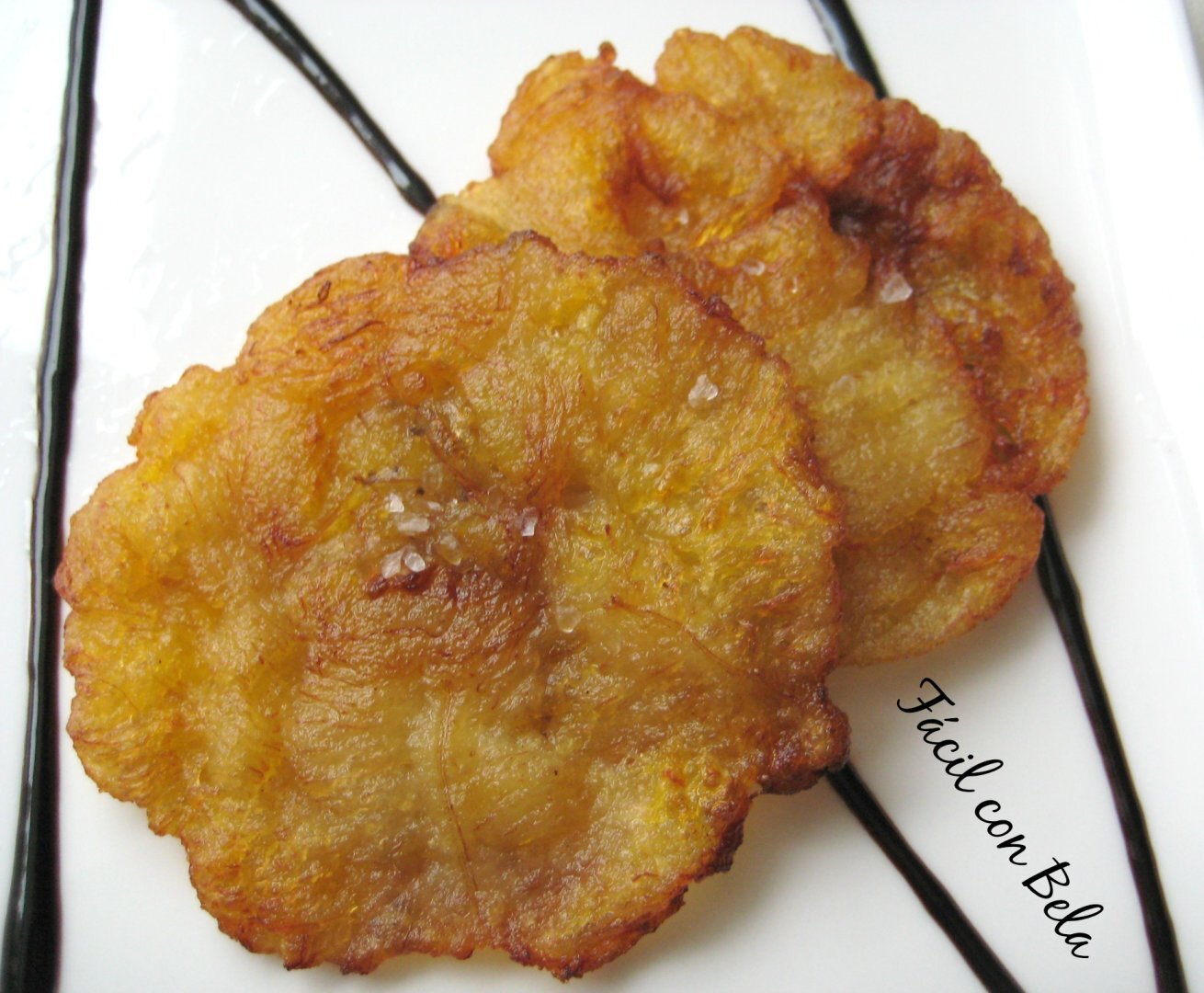 Receta de patacones, tostones o plátano frito