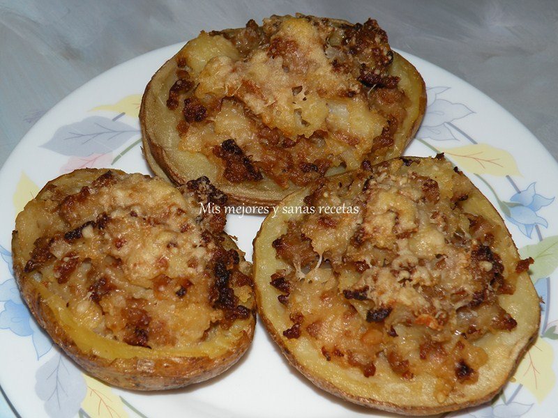 Patatas rellenas - Receta Petitchef
