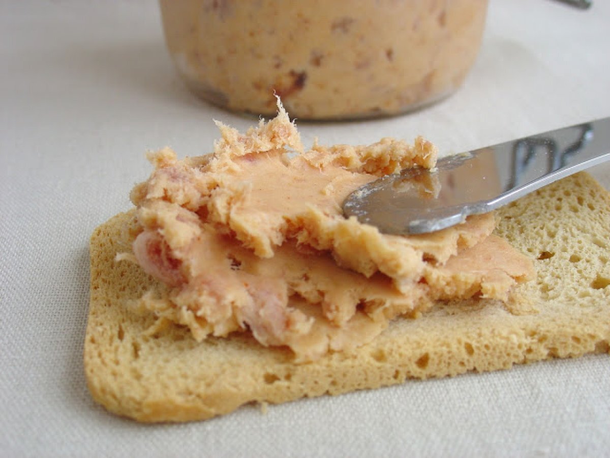 Receta de paté de jamón y bacon