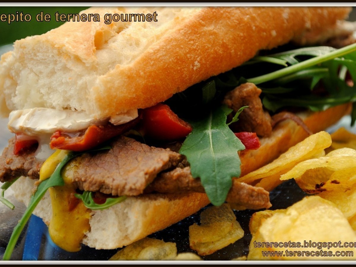Receta de pepito de ternera gourmet fácil y deliciosa