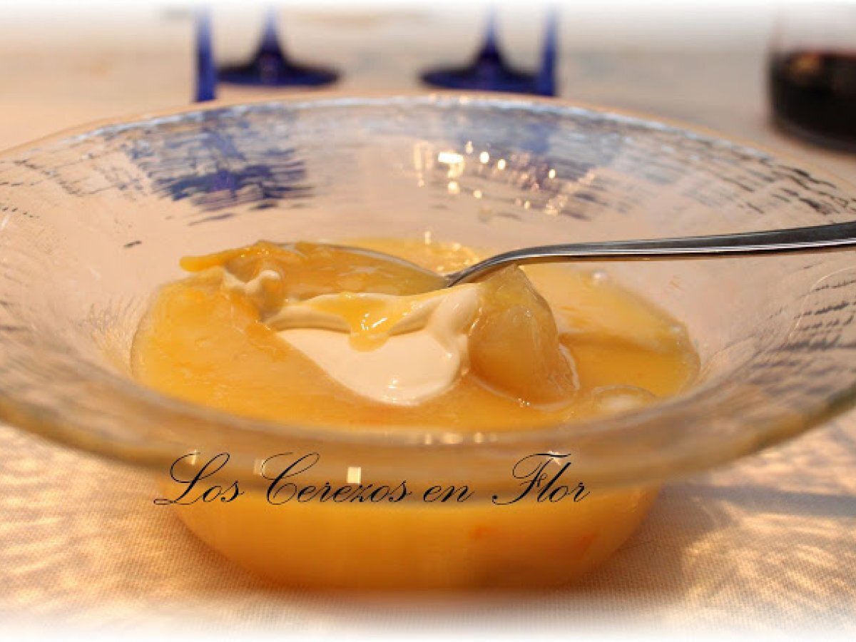 Peras a la crema: receta fácil y deliciosa