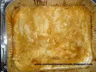 Receta de pescado con chipotle y mayonesa