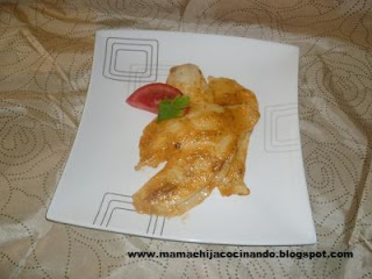 Pescado con chipotle y mayonesa - Receta Petitchef