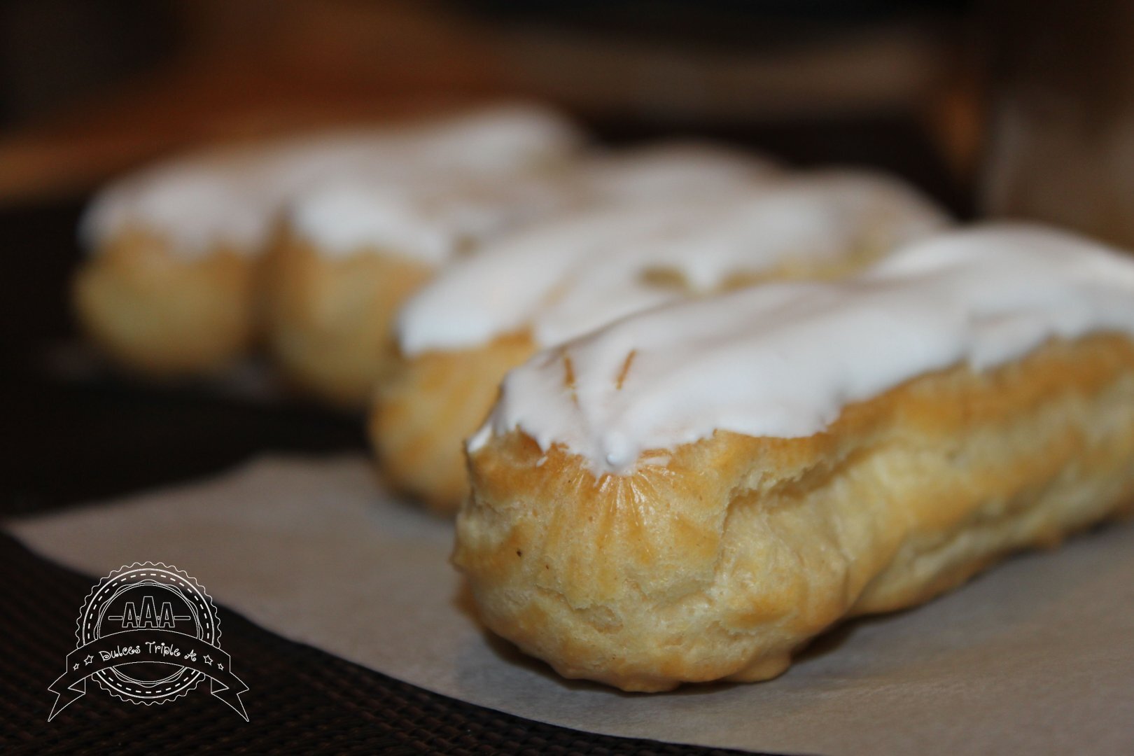 Receta de petisú relleno de crema pastelera fácil