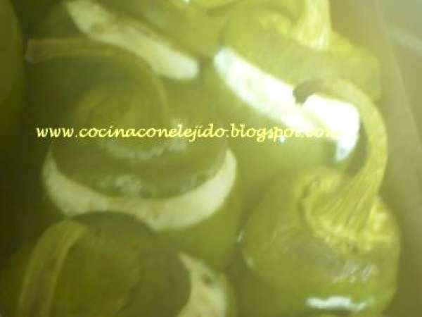 Receta de pimientos baby (mini) rellenos de atún fácil