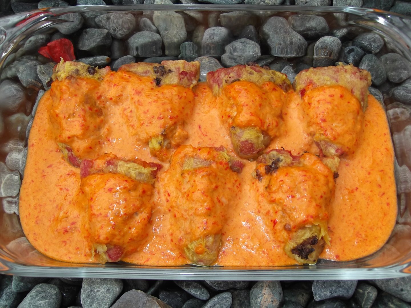 Receta de pimientos rellenos de morcilla fáciles