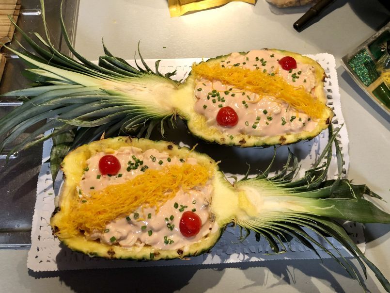 Piña rellena a mi estilo - Receta Petitchef