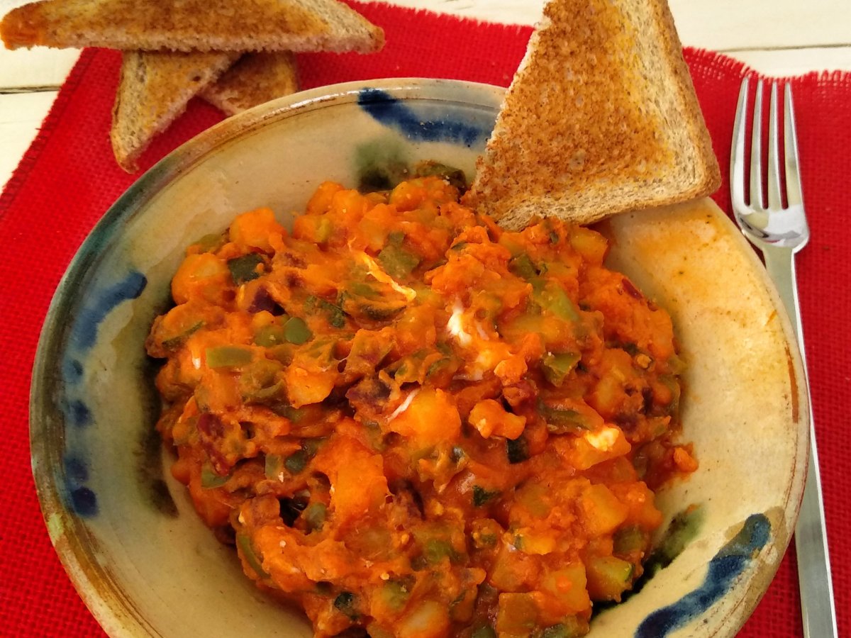 Receta de pisto gallego