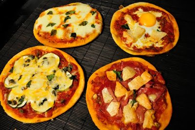 Receta de pizza frita