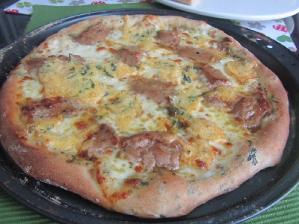 Receta de pizza modo mio