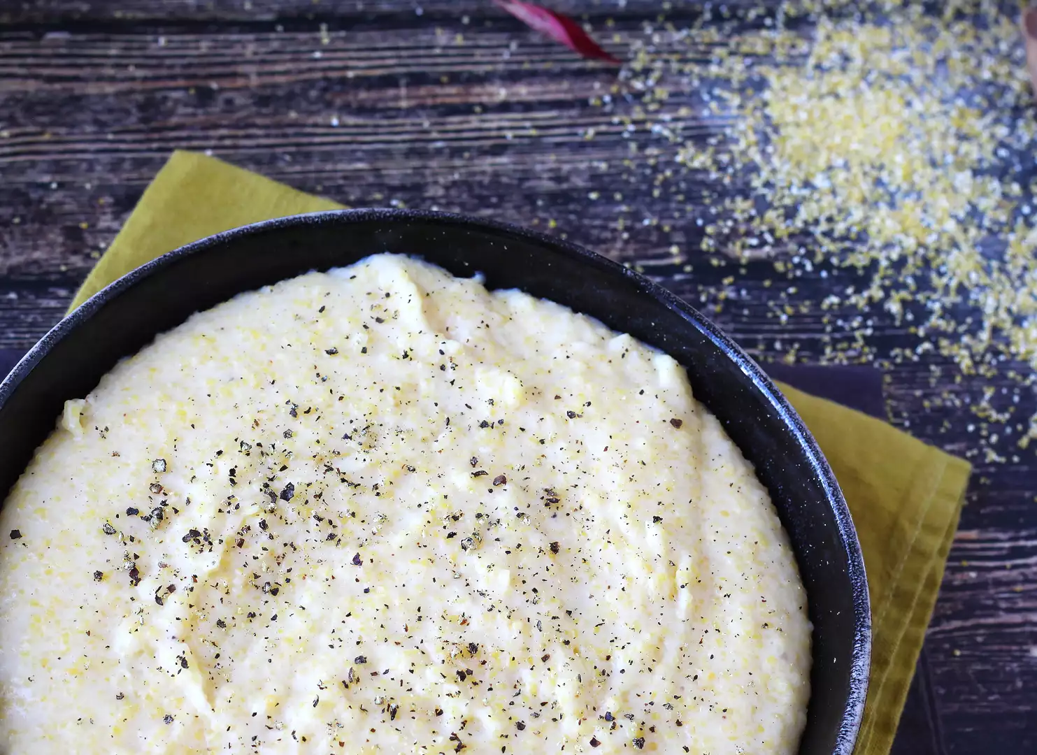 Polenta cremosa perfecta: la receta fácil y reconfortante