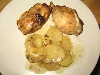 Receta de pollo al horno troceado fácil y deliciosa