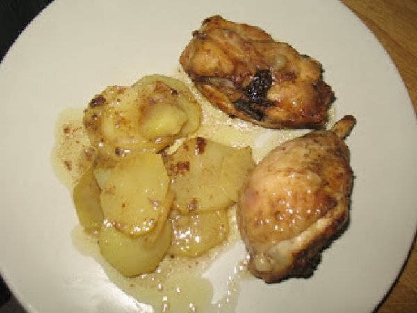 Receta de pollo al horno troceado fácil y deliciosa