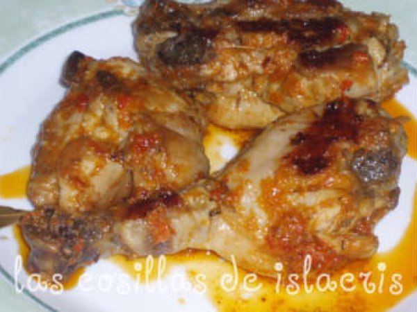 Receta de pollo al salmorejo canario fácil y deliciosa