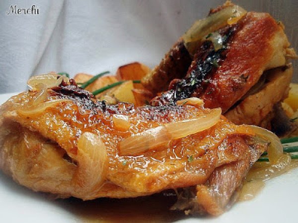 Receta fácil de pollo al tomillo: cena saludable y rápida