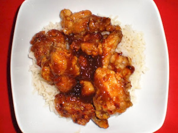 Receta de pollo chino a la naranja al horno