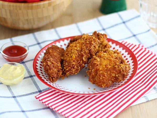Pollo crujiente como en kfc, Receta Petitchef