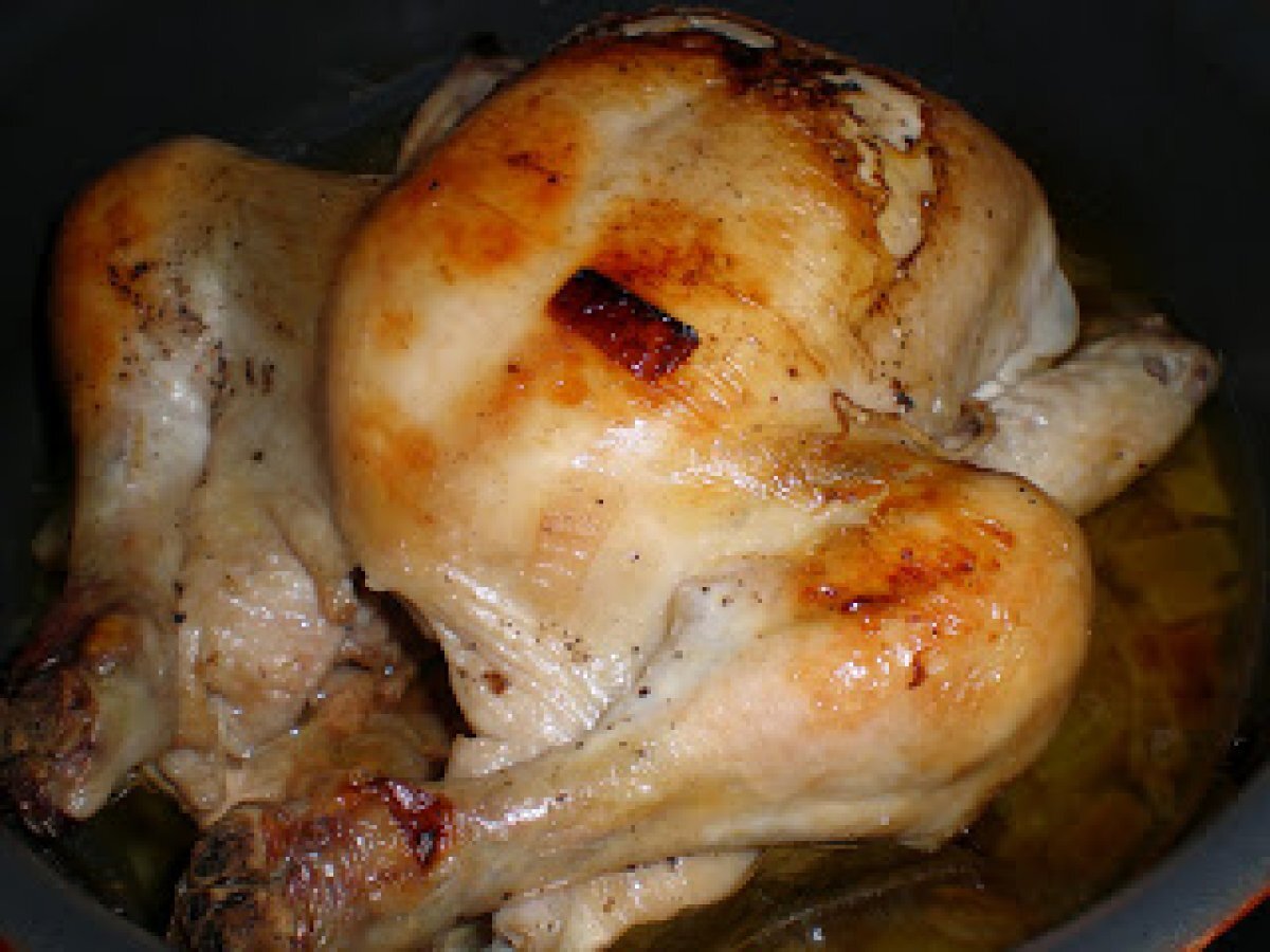 Pollo frances en olla - Receta Petitchef