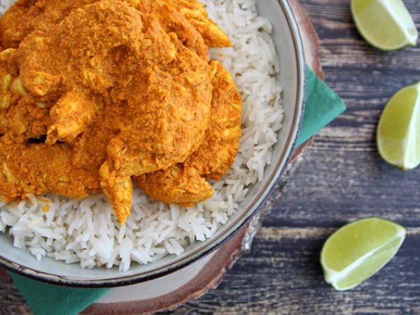 Receta de pollo tandoori indio
