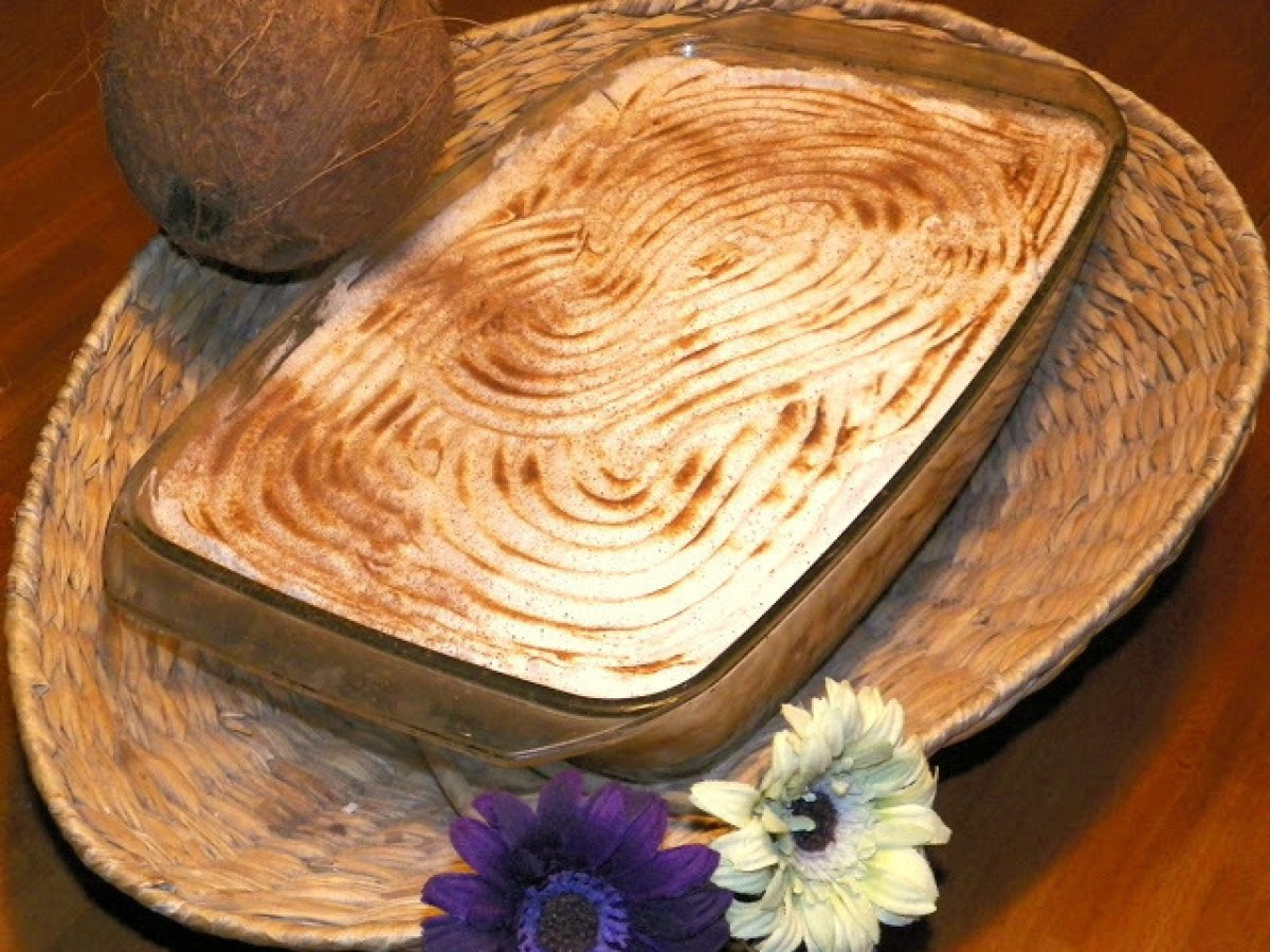 Receta de postre de coco fácil y delicioso