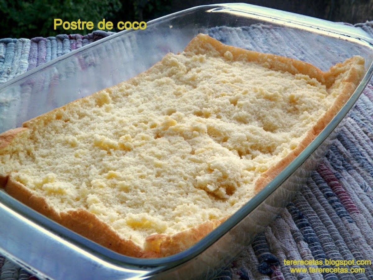 Receta de postre de coco fácil y delicioso