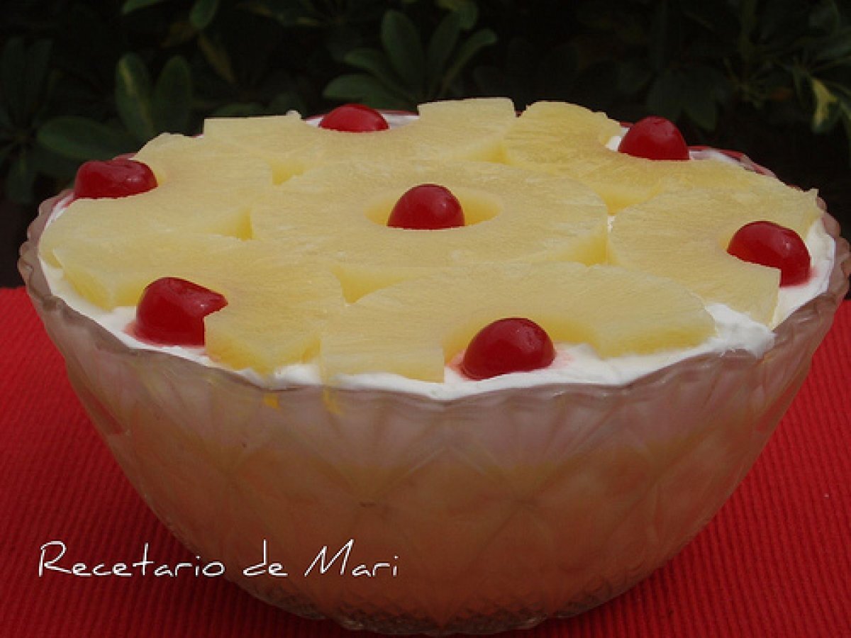 Postre de piña - Receta Petitchef