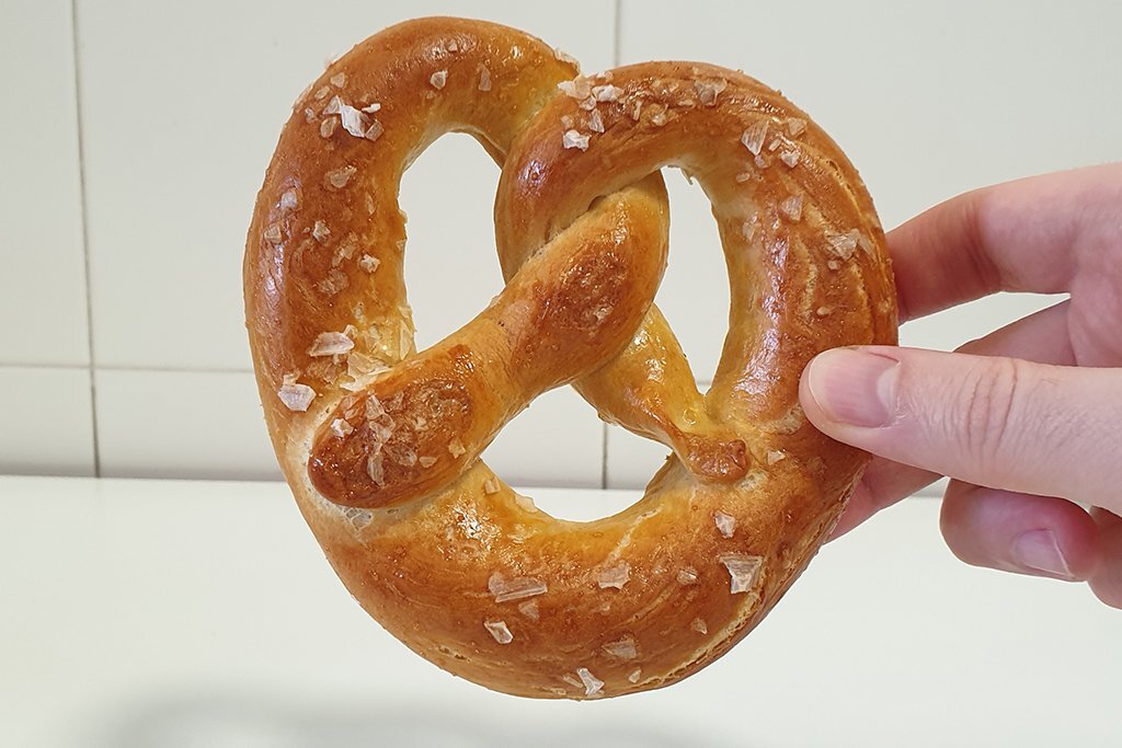Receta de pretzel casero