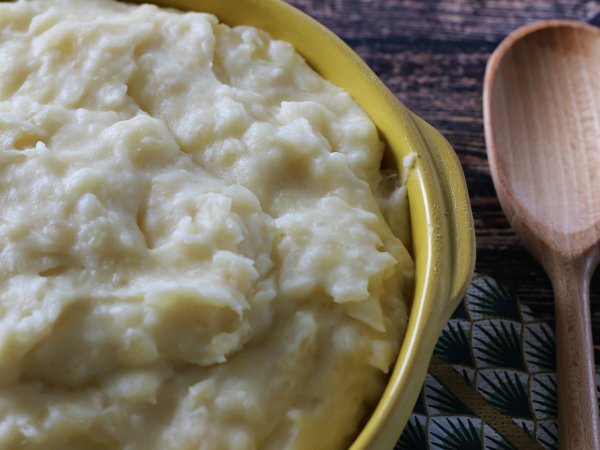 Receta de puré de yuca cremoso