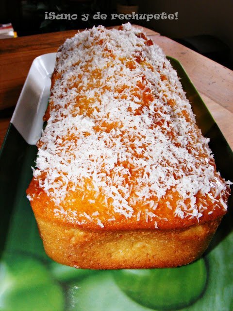 Receta de queque de coco (bizcocho de coco)