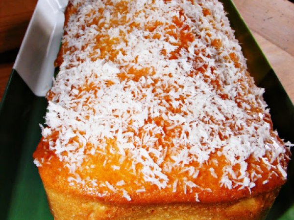 Receta de queque de coco (bizcocho de coco)
