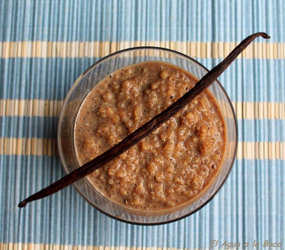 Receta de quinoa con leche fácil y saludable