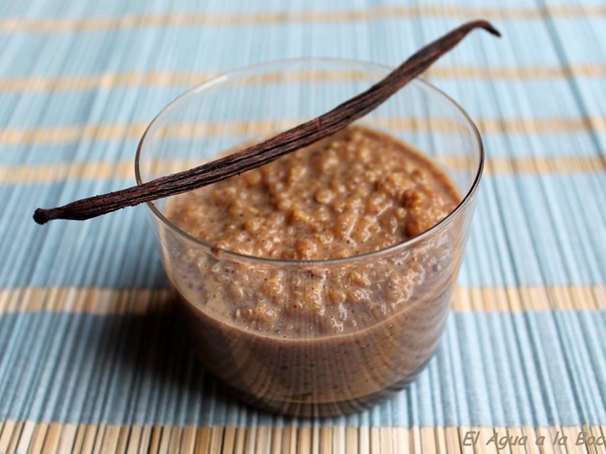 Receta de quinoa con leche fácil y saludable