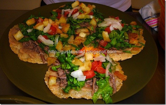 Receta de sopes, pellizcadas, picadas, migadas, chalupas, huaraches ...