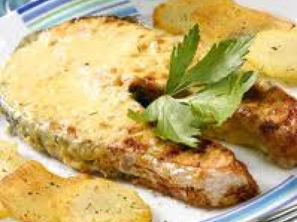 Receta de salmón con papas al horno
