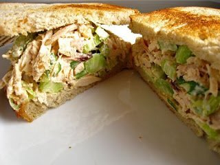 Receta fácil de sandwich de pollo delicioso y saludable