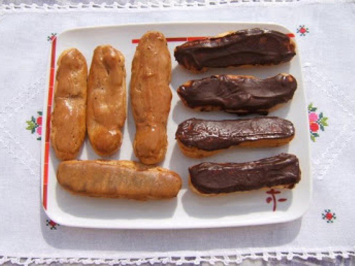 Receta de relámpagos tradicionales de café y chocolate