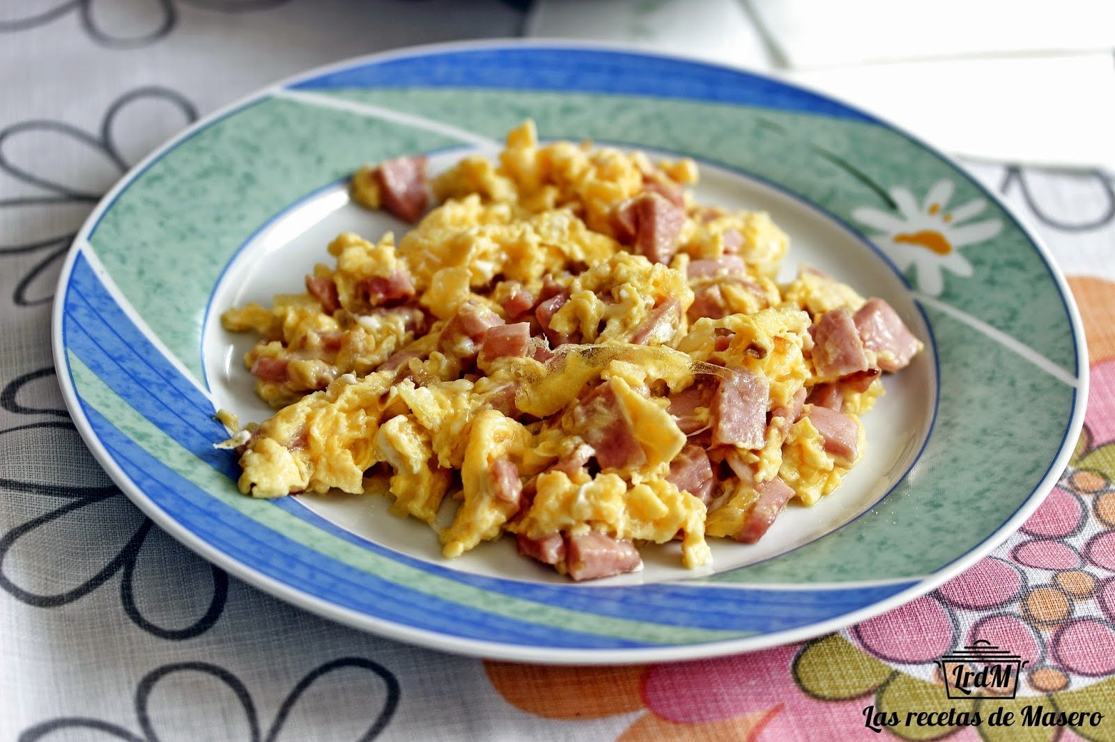 Huevos Revueltos Con Jamon