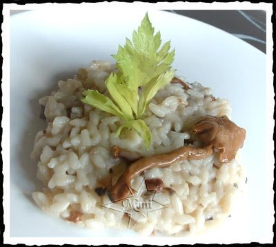 Receta de risotto al tartufo negro y champiñones