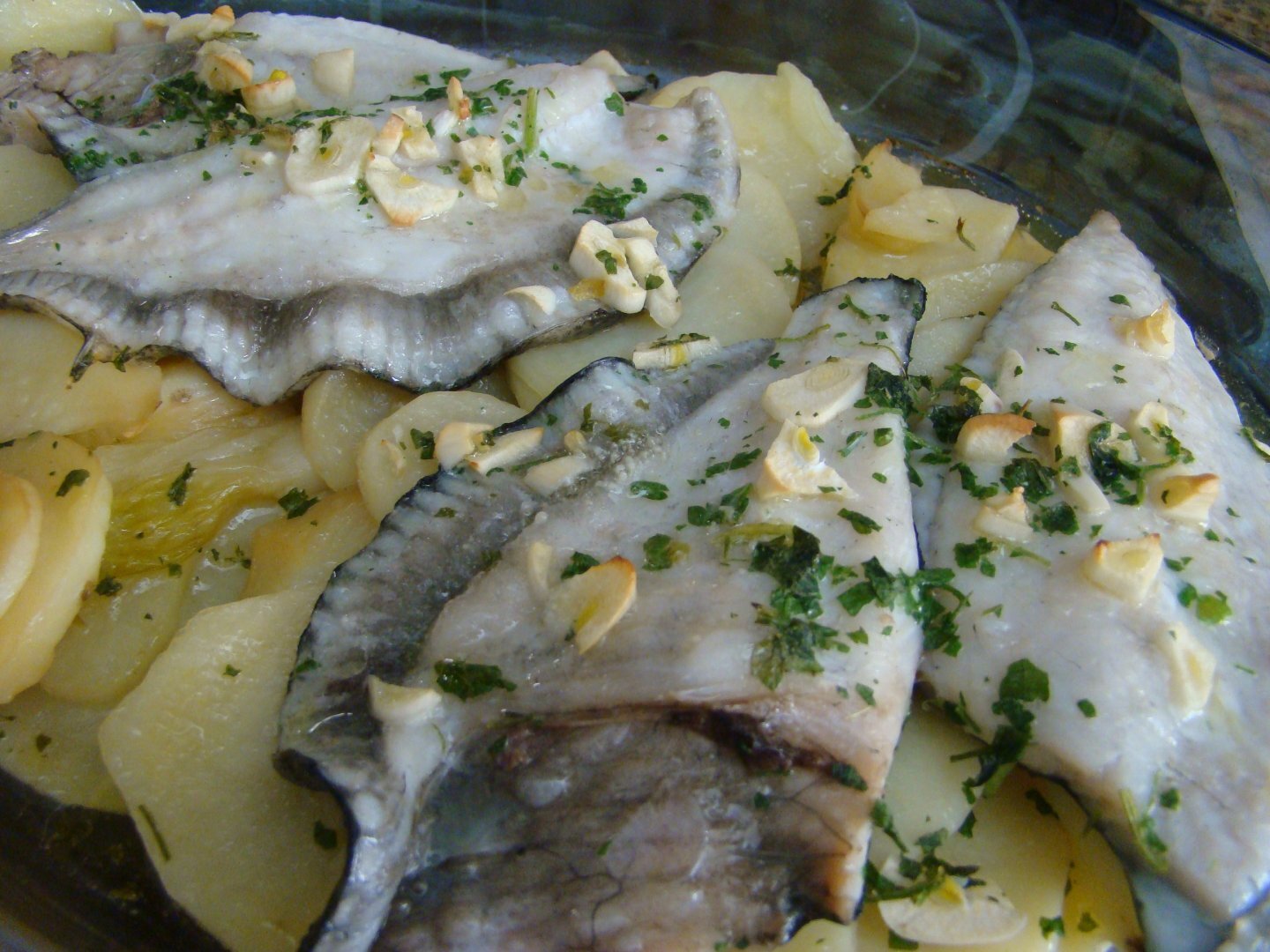 Rodaballo a la sidra