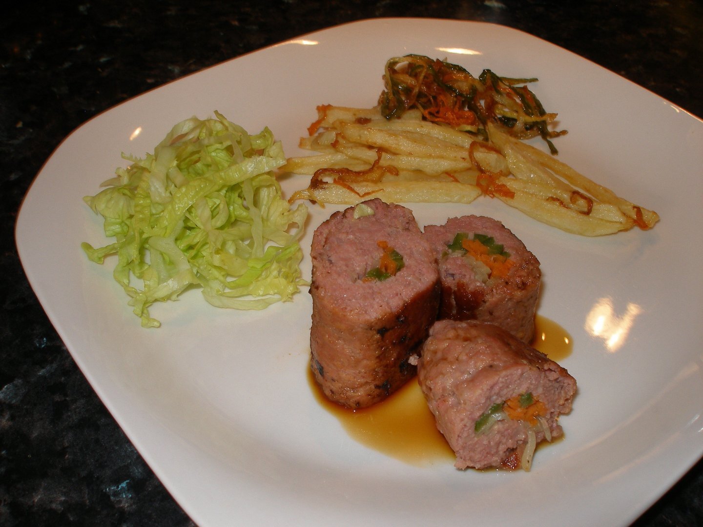 Rollos de carne estilo japonés receta fácil y deliciosa