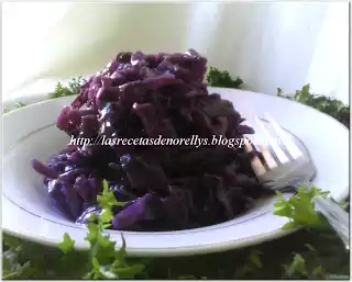 Receta de repollo morado al estilo alemán