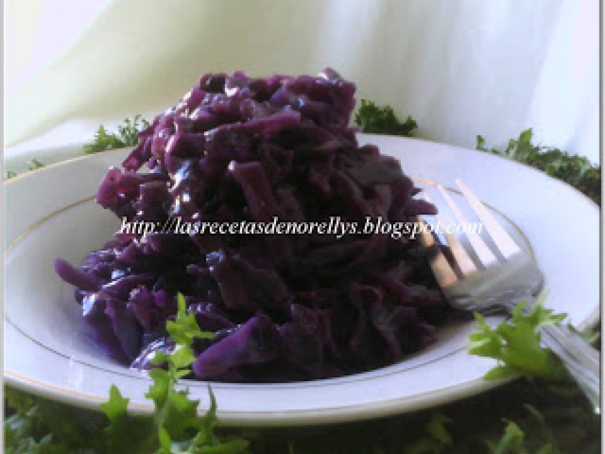 Receta de repollo morado al estilo alemán