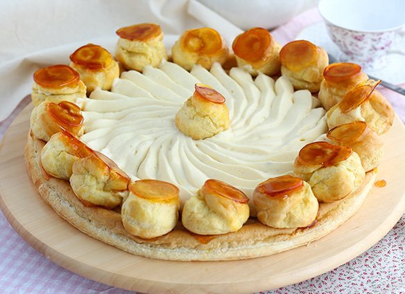 Receta de saint honoré explicada paso a paso