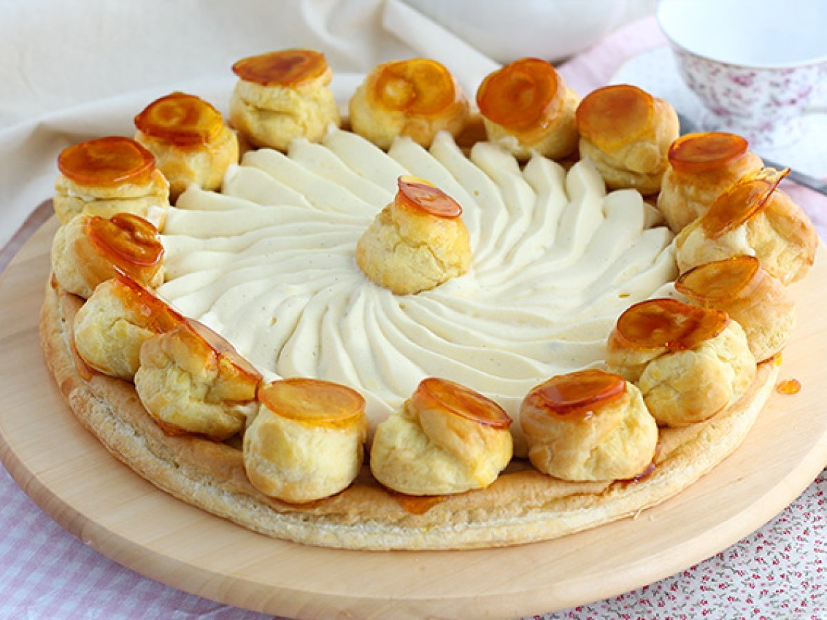 Receta de saint honoré explicada paso a paso