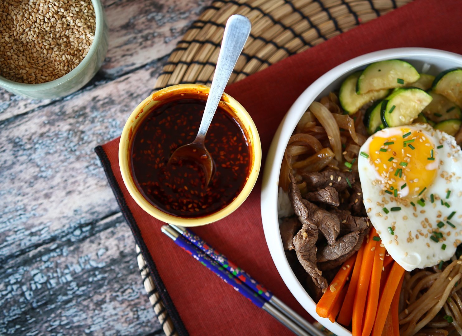 Receta de salsa picante coreana con gochujang