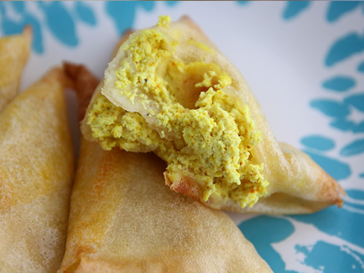 Receta de samosas al curry