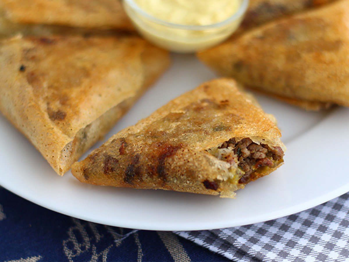 Receta de samosas de ternera, una verdadera delicia