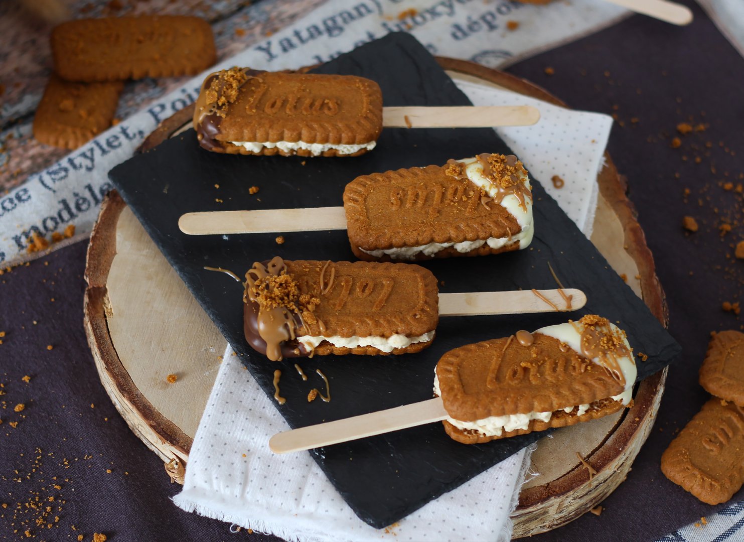 Receta de sandwich de helado casero
