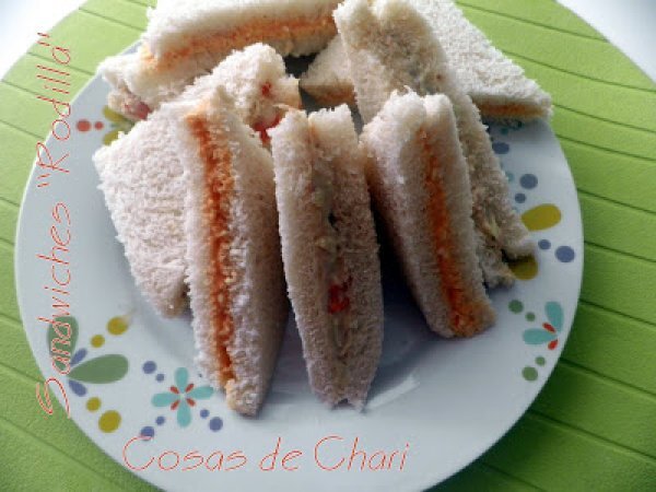 Receta de sandwiches rodilla